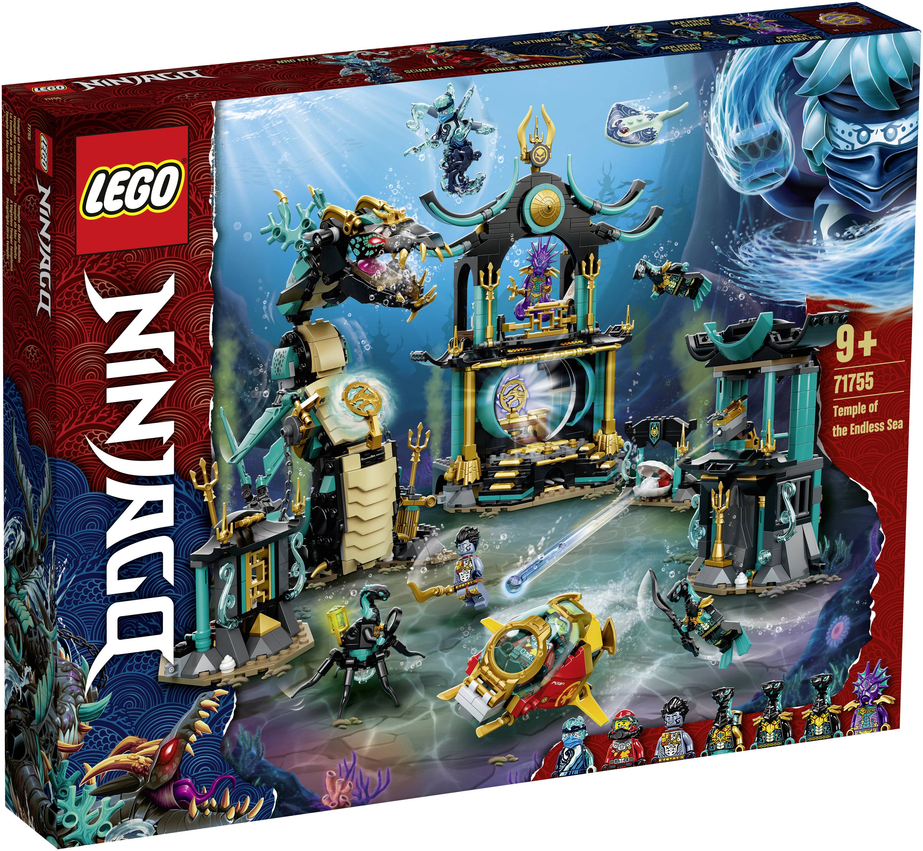 71755 LEGO® NINJAGO Tempel des unendlichen Ozeans, LEGO NINJAGO ...