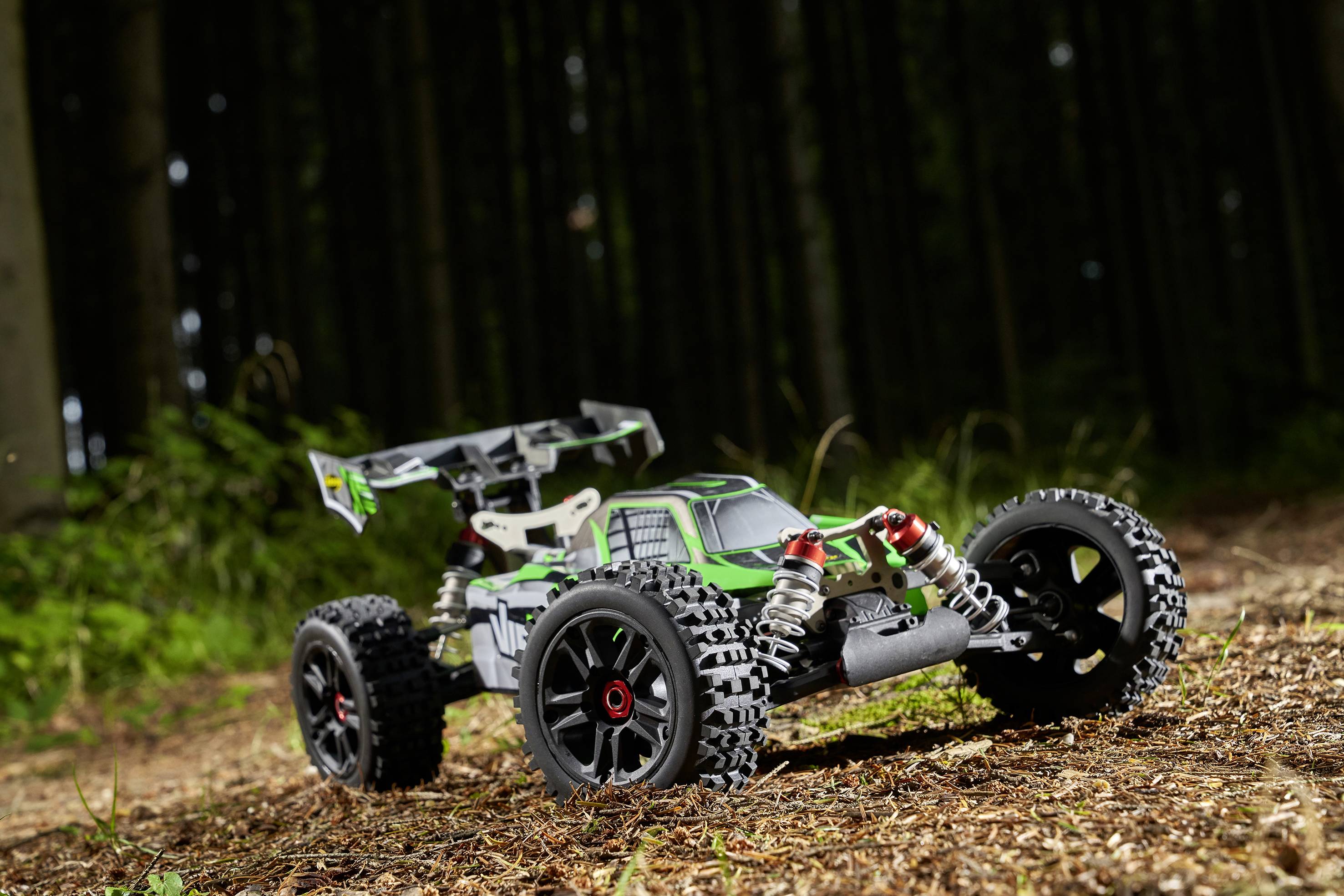 Carson Modellsport Virus 4.1 XL 4S Grün Brushless 1:8 RC Modellauto ...