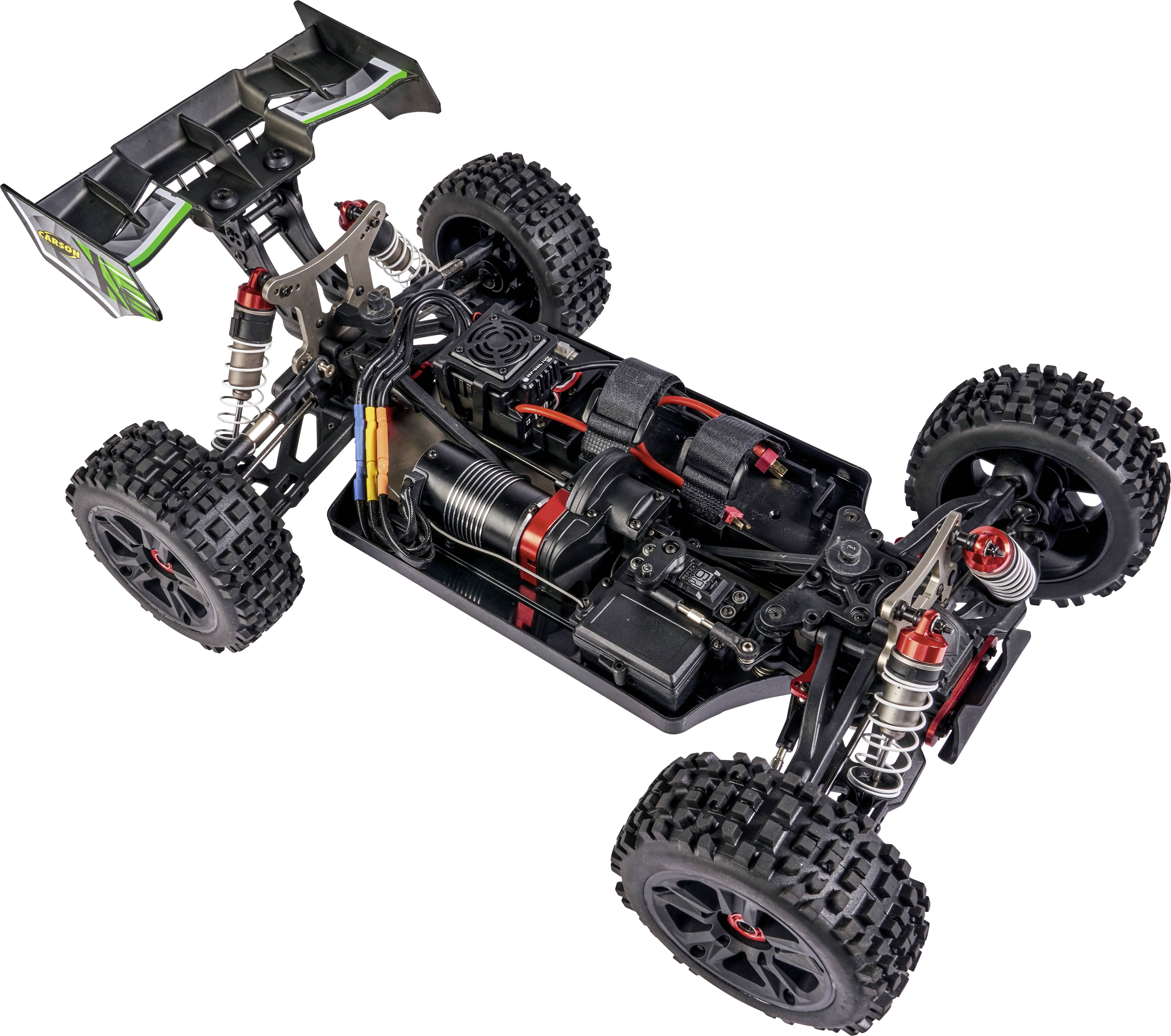 Carson Modellsport Virus 4.1 XL 4S Grün Brushless 1:8 RC Modellauto ...
