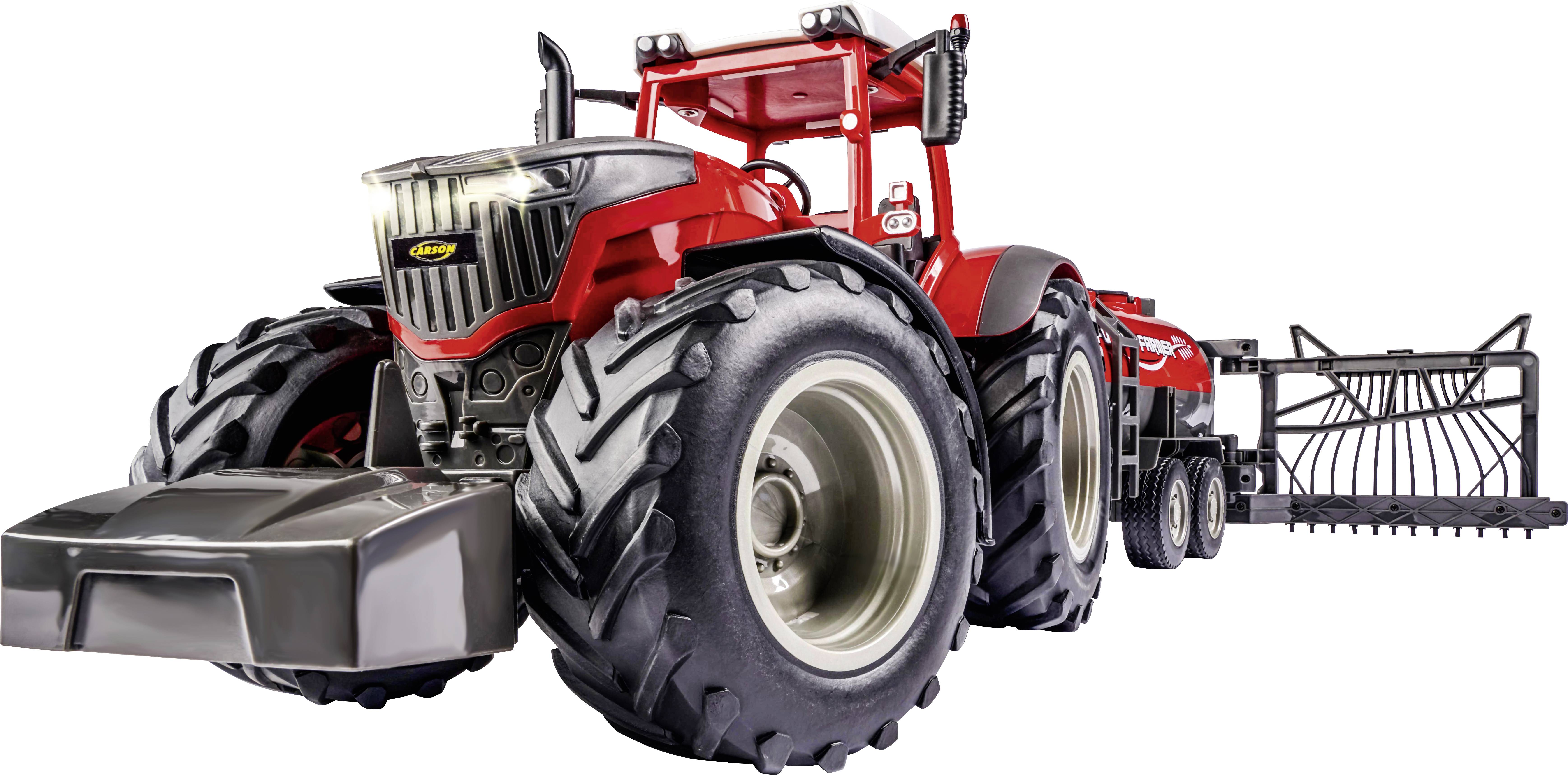 Carson Modellsport 907345 RC Traktor mit Tankwagen 1:16 RC ...