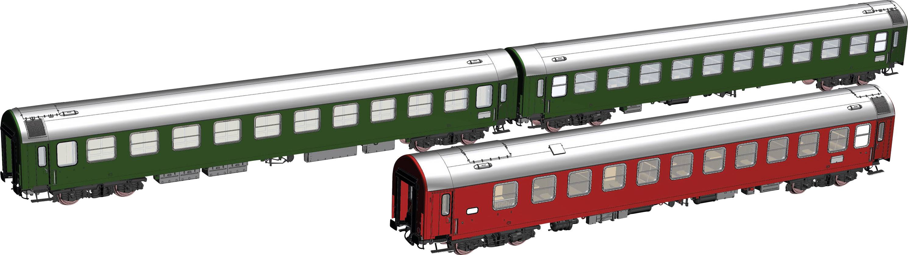 Piko H0 58221 H0 3er-Set Y-Wagen D 300 "Set 2" der DR | » Freue dich ...