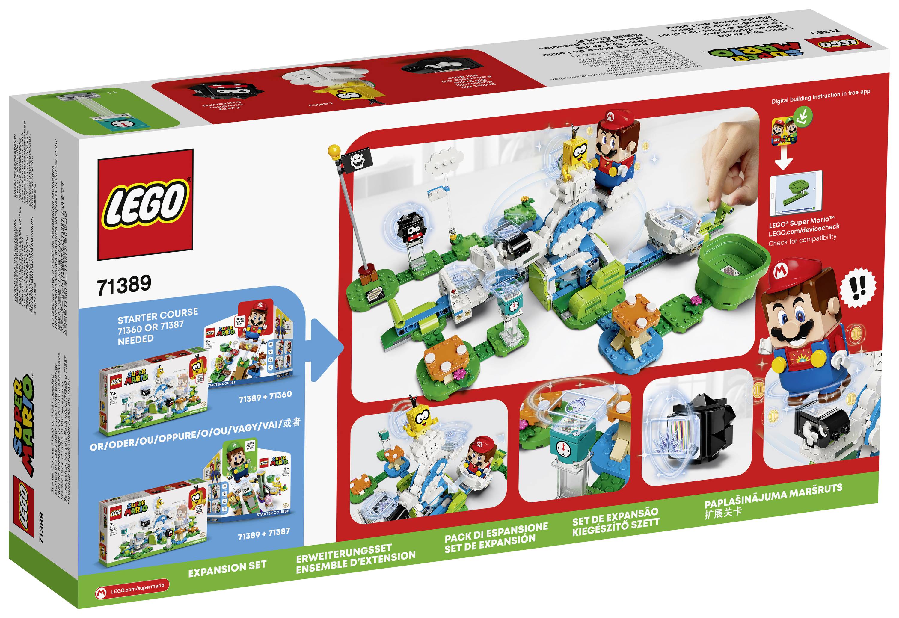 71389 LEGO® Super Mario™ Lakitus Wolkenwelt – Erweiterungsset, LEGO ...