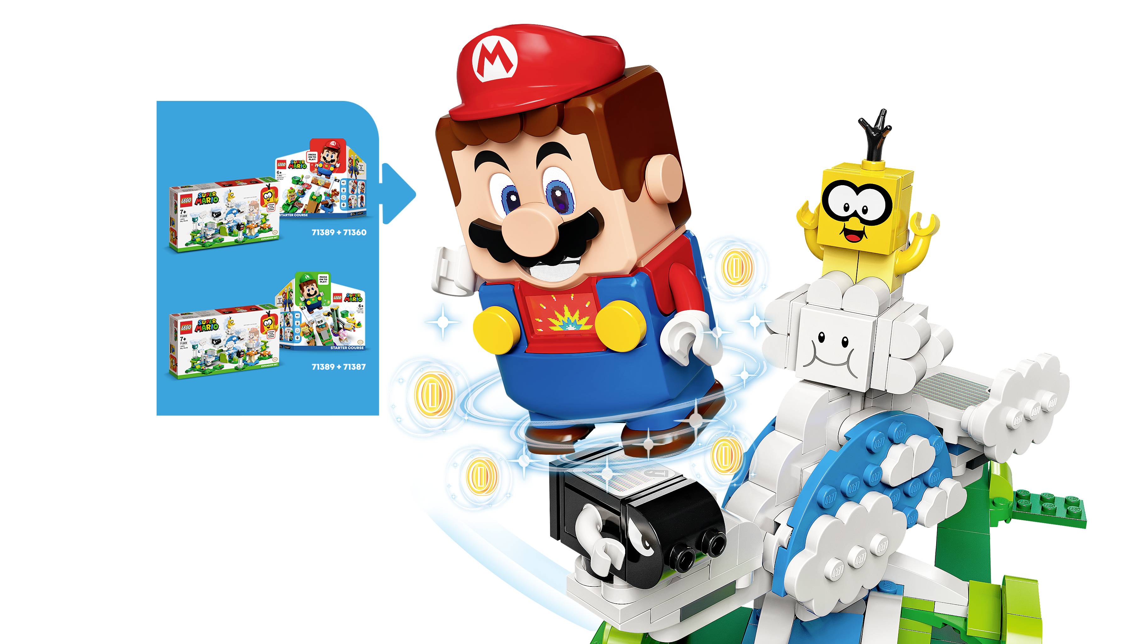 71389 LEGO® Super Mario™ Lakitus Wolkenwelt – Erweiterungsset, LEGO ...