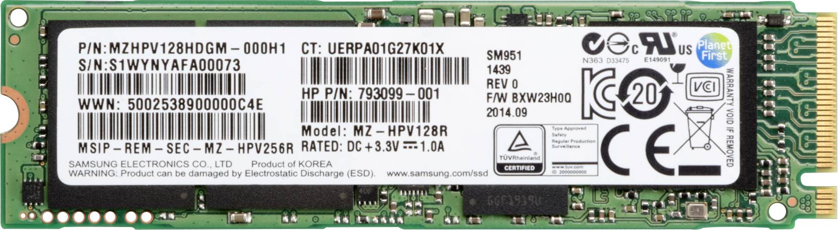 HP Z Turbo Drive G2 256GB Interne M.2 PCIe NVMe SSD M.2 NVMe PCIe 3.0 ...