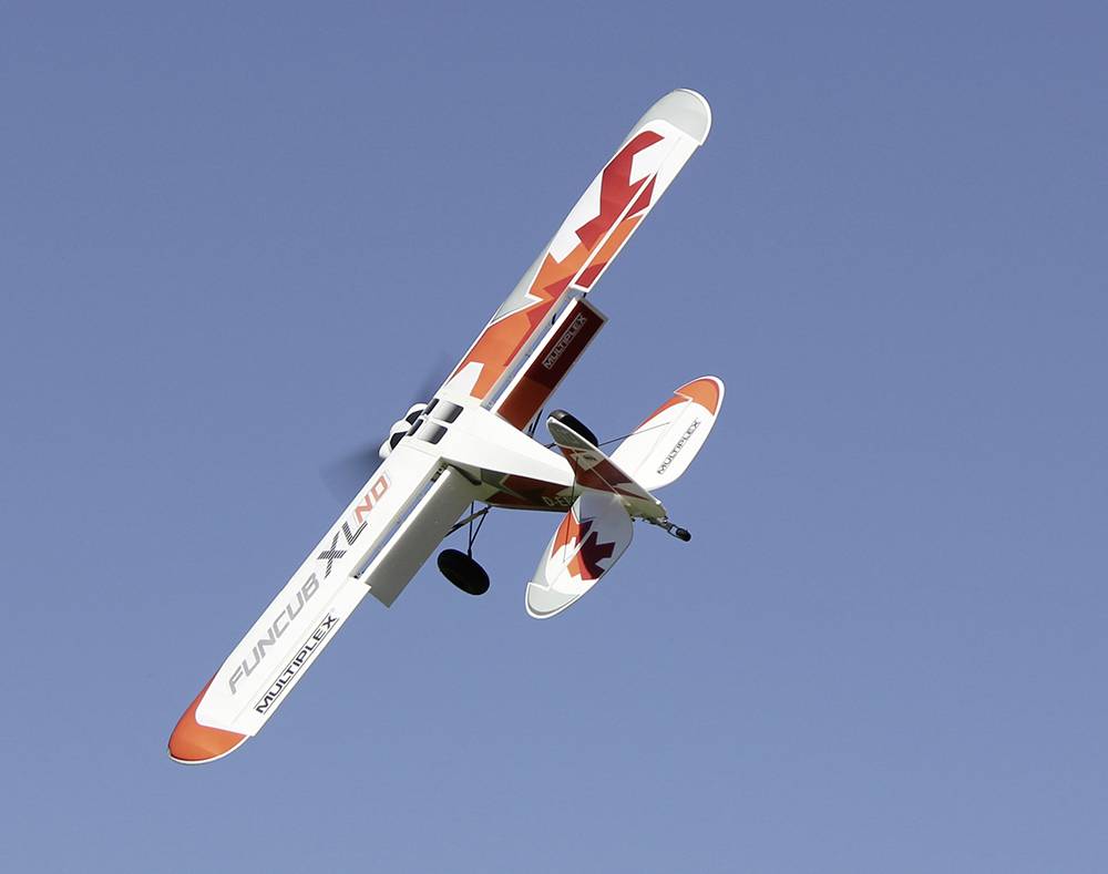 Multiplex FunCub XL ND RR Weiß RC Motorflugmodell RR 1700mm ...