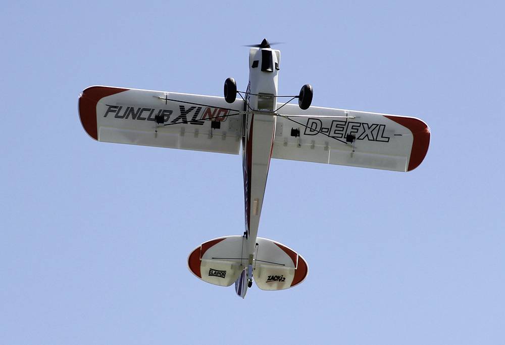 Multiplex FunCub XL ND RR Weiß RC Motorflugmodell RR 1700mm ...