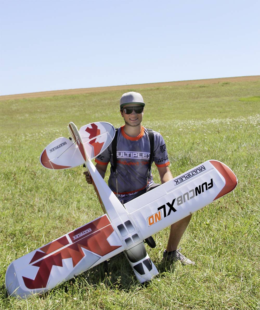 Multiplex FunCub XL ND RR Weiß RC Motorflugmodell RR 1700mm versandkostenfrei | voelkner