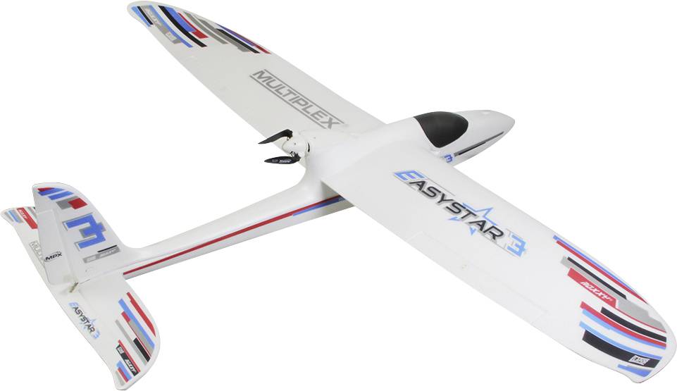 Multiplex RR Easy Star 3 Weiß RC Einsteiger Modellflugzeug RR 1366mm ...
