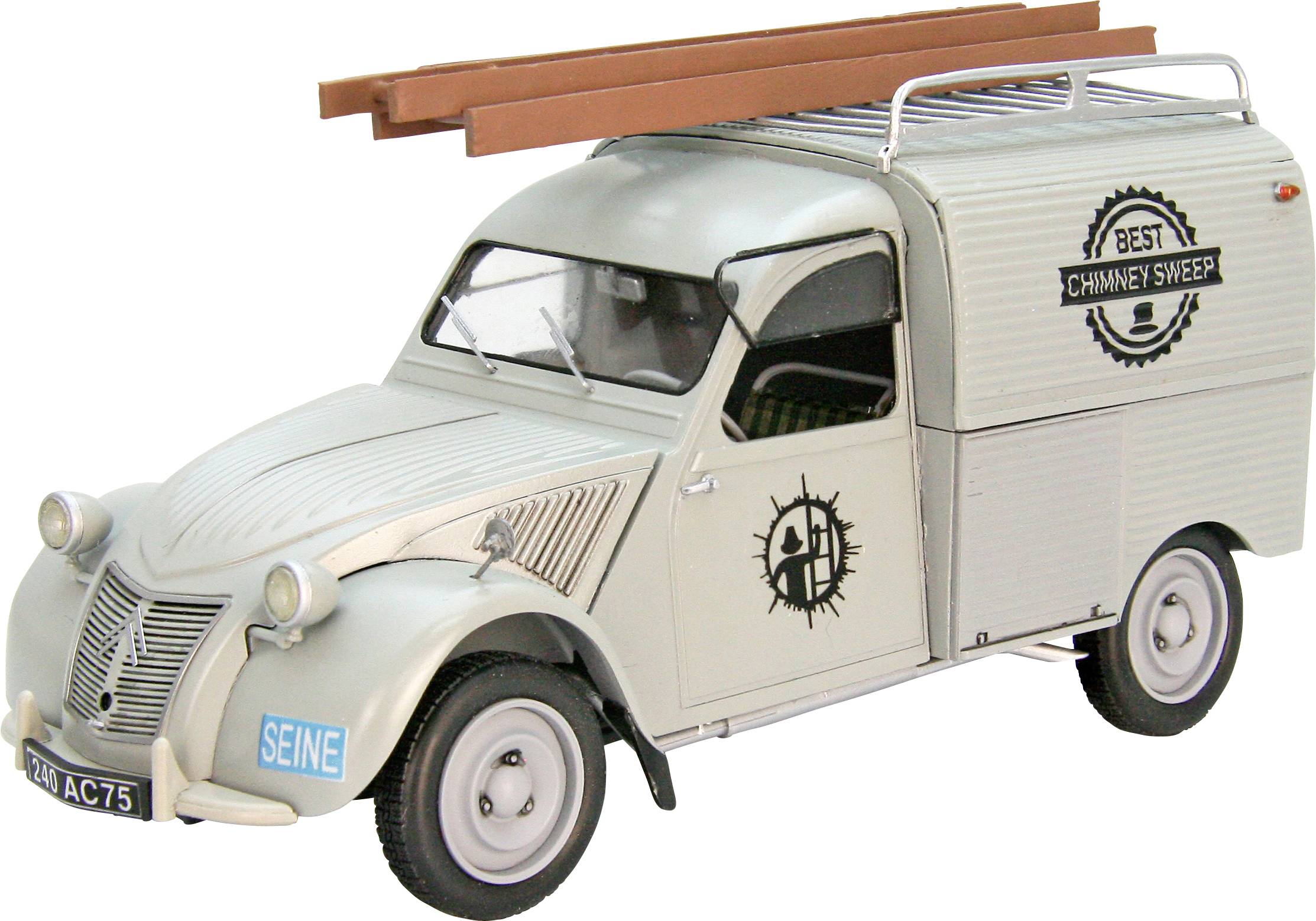 Ebbro 591025017 Citroen 2CV Fourgonnette AZU Automodell Bausatz 1:24 ...