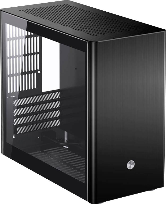 Jonsbo V9 Black Midi-Tower Gehäuse, Gaming-Gehäuse Schwarz | digitalo