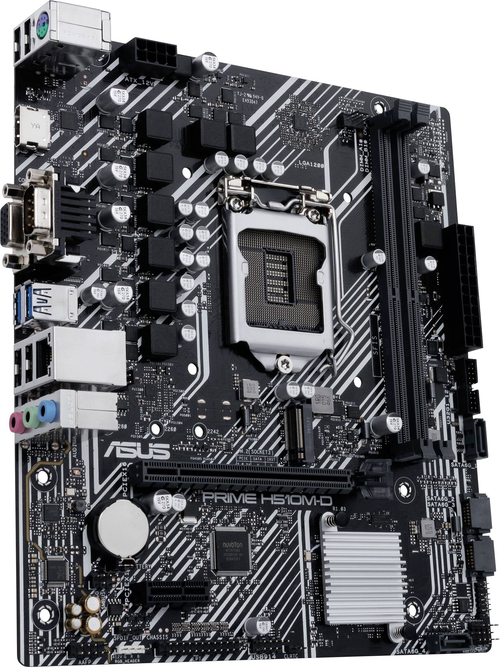 Asus PRIME H510M-D Mainboard Sockel (PC) Intel® 1200 Formfaktor ...