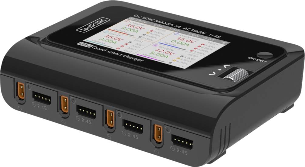 Toolkit RC Modellbau-Ladegerät 5A LiHV, LiIon, LiFePO, LiPo, NiMH, Blei ...