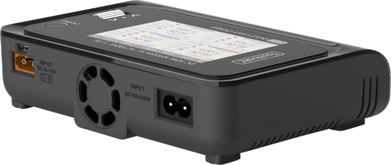 Toolkit RC Modellbau-Ladegerät 5A LiHV, LiIon, LiFePO, LiPo, NiMH, Blei ...