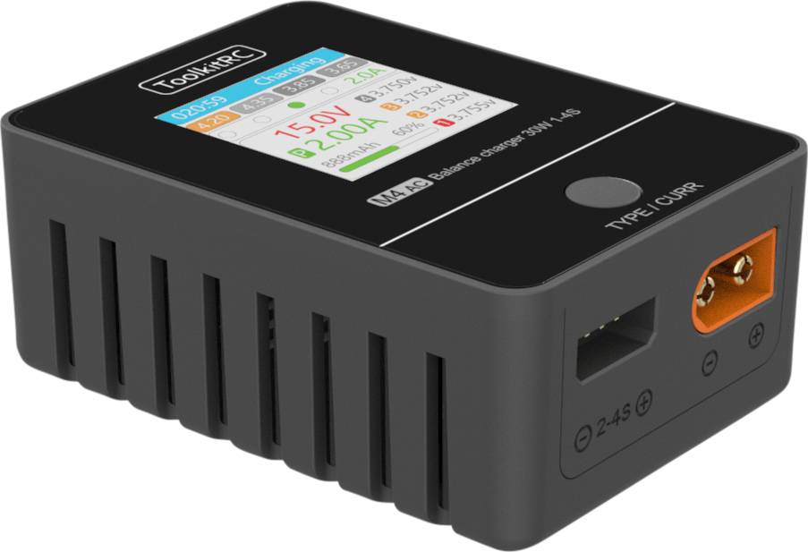 Toolkit RC Modellbau-Ladegerät 16.8 V/DC 2.5A LiPo, LiHV, LiFePO, LiIon ...