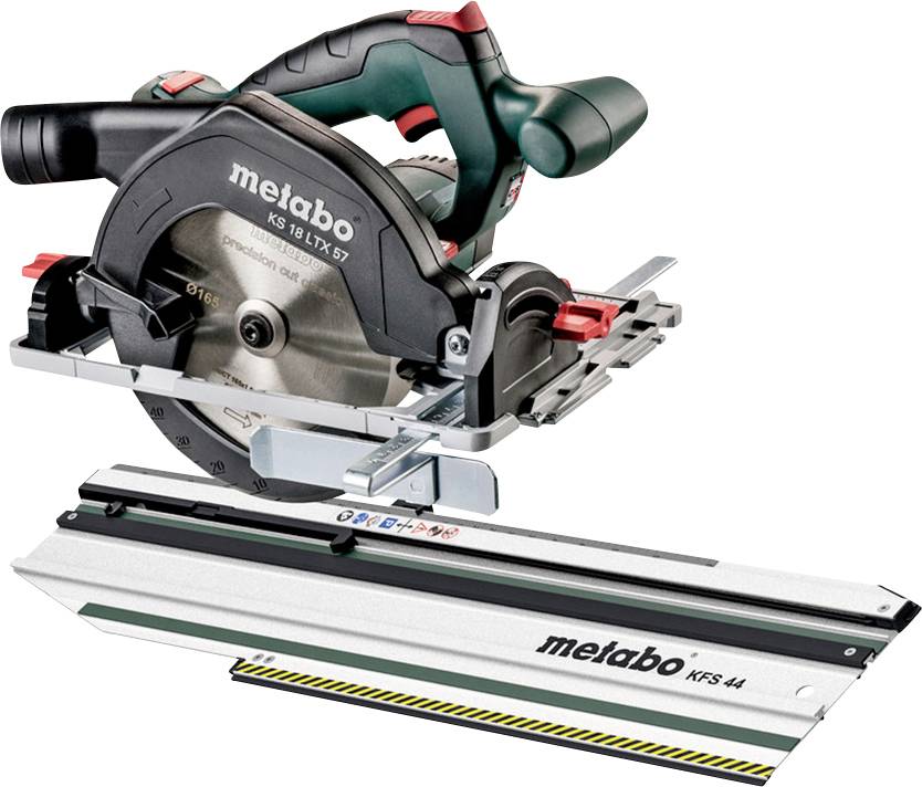 Metabo SET KS 18 LTX 57 Akku-Handkreissäge Schnitttiefe max. (90°) 57mm ...
