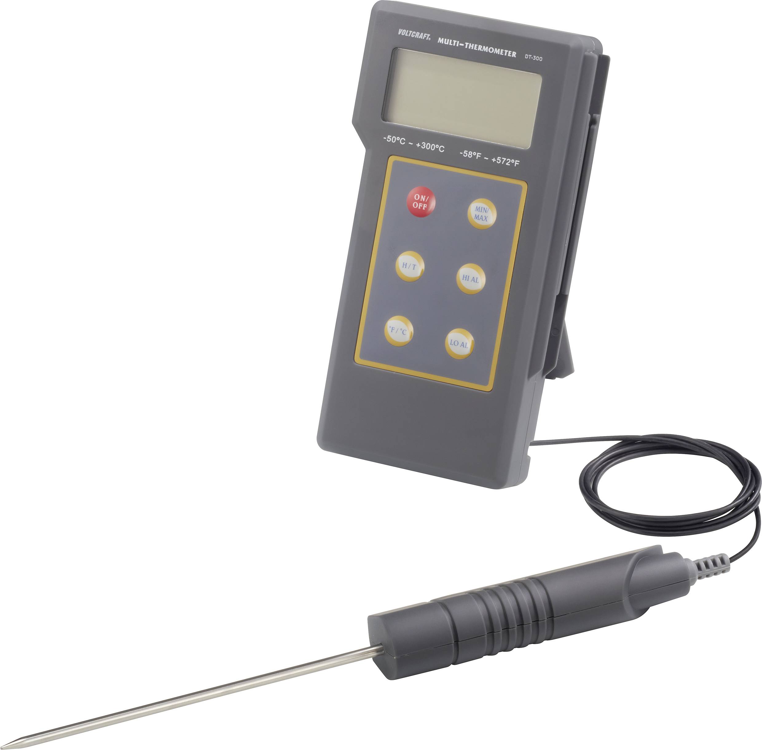 VOLTCRAFT DT-300 SE Temperatur-Messgerät -50 - +300°C Fühler-Typ NTC ...