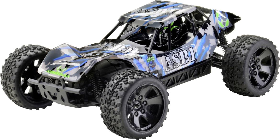 Absima ASB1 Chassis Camouflage Blau Brushed 1:10 RC Einsteiger ...