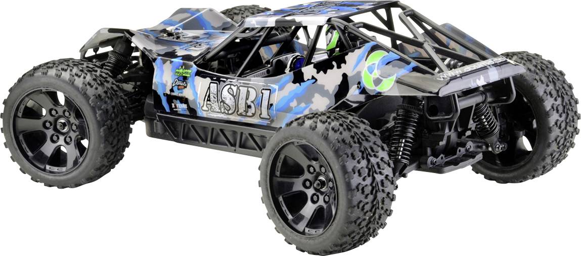 Absima ASB1 Chassis Camouflage Blau Brushed 1:10 RC Einsteiger ...