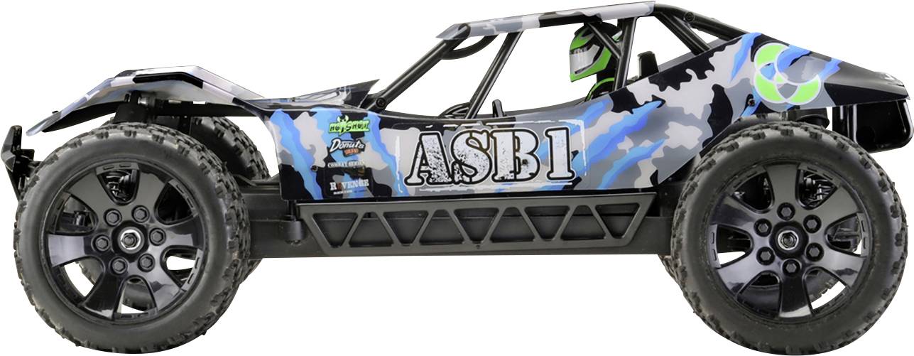 Absima ASB1 Chassis Camouflage Blau Brushed 1:10 RC Einsteiger ...