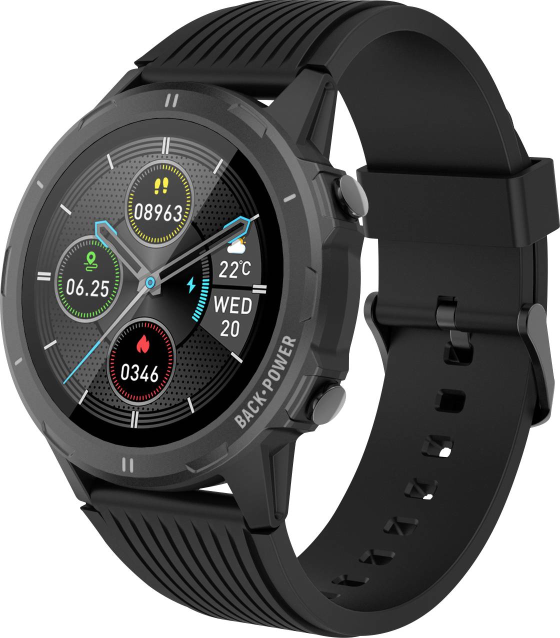 Denver SW-351 Smartwatch Schwarz versandkostenfrei | voelkner