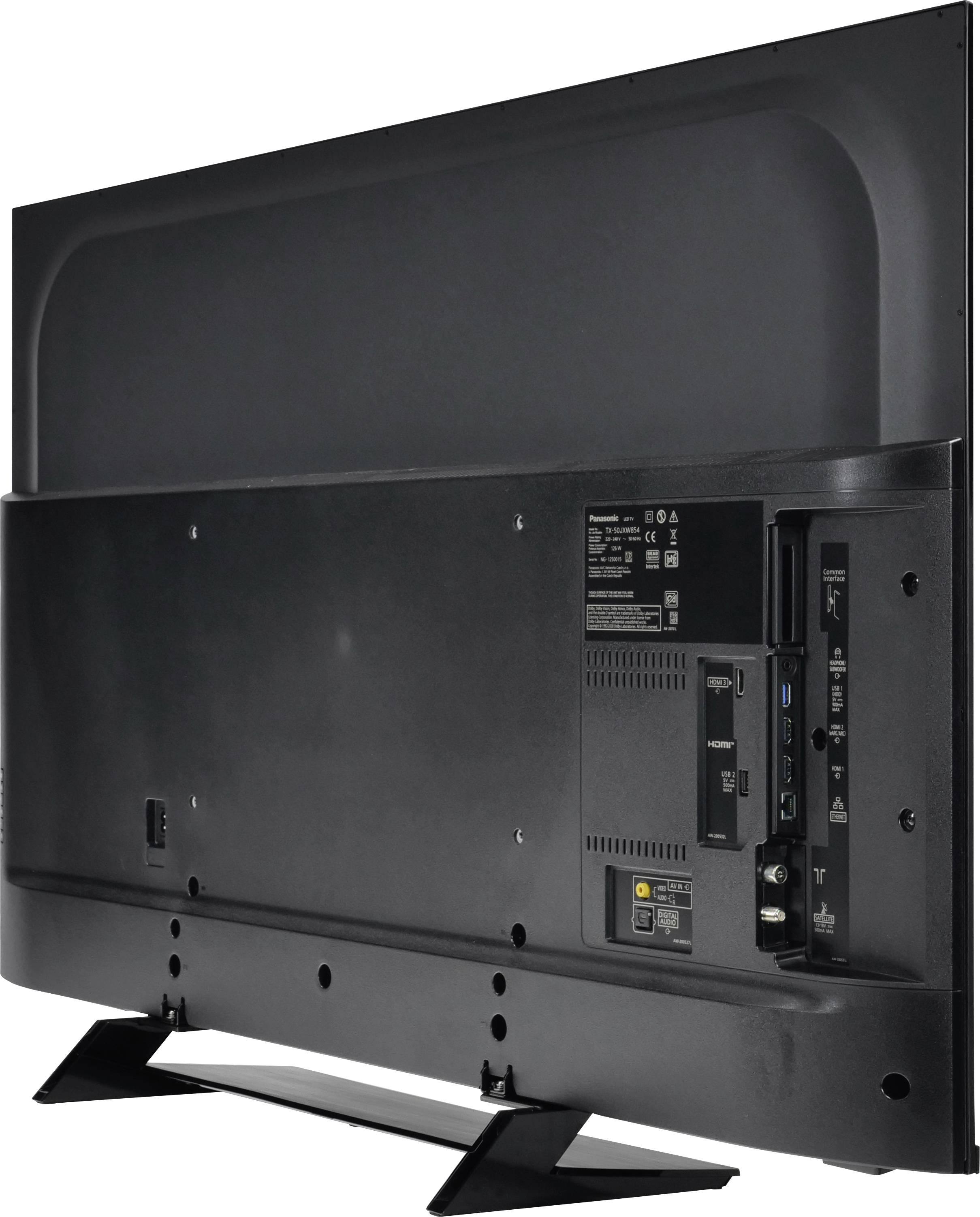 Panasonic TX-40JXW854 LED-TV 100cm 40 Zoll EEK G (A - G) DVB-T2, DVB-C ...