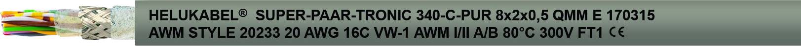 Helukabel 49838-1000 Schleppkettenleitung S-PAAR-TRONIC 340-C-PUR 28 x ...
