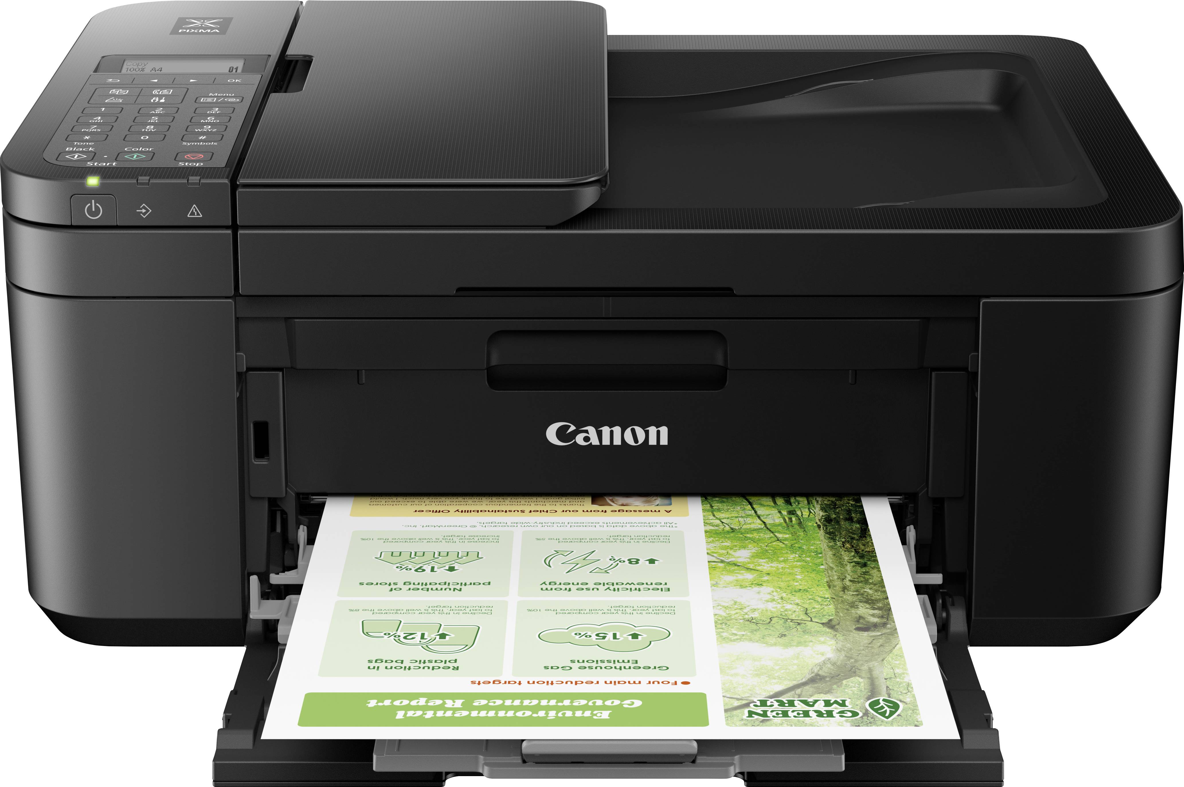 Canon PIXMA TR4650 Multifunktionsdrucker A4 Drucker, Scanner, Kopierer ...