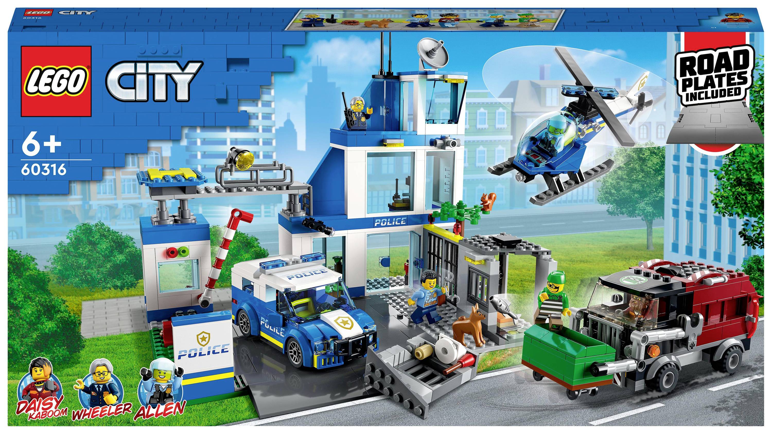60316 LEGO® CITY Polizeistation, LEGO CITY | SMDV