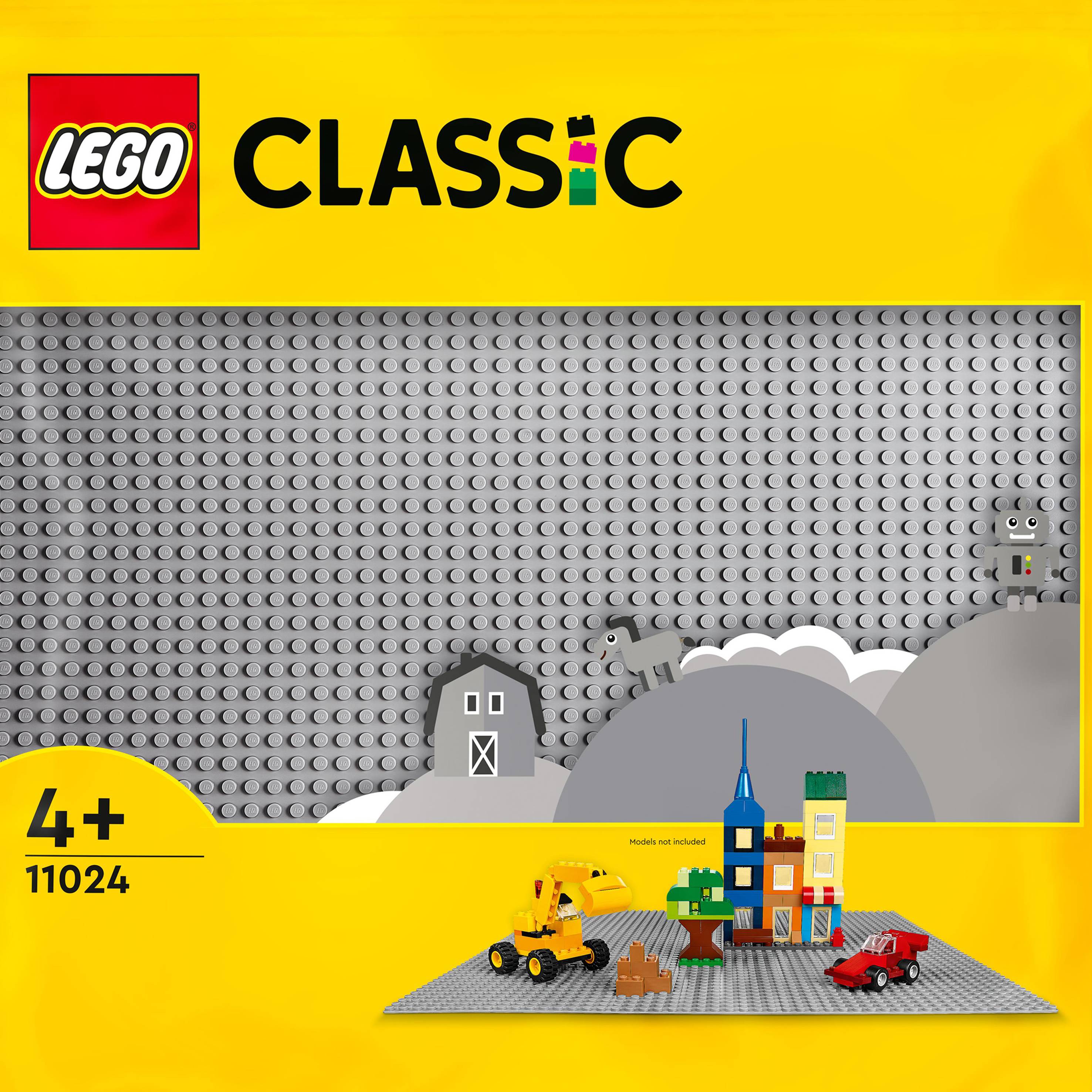 11024 LEGO® CLASSIC Graue Bauplatte, LEGO CLASSIC | SMDV