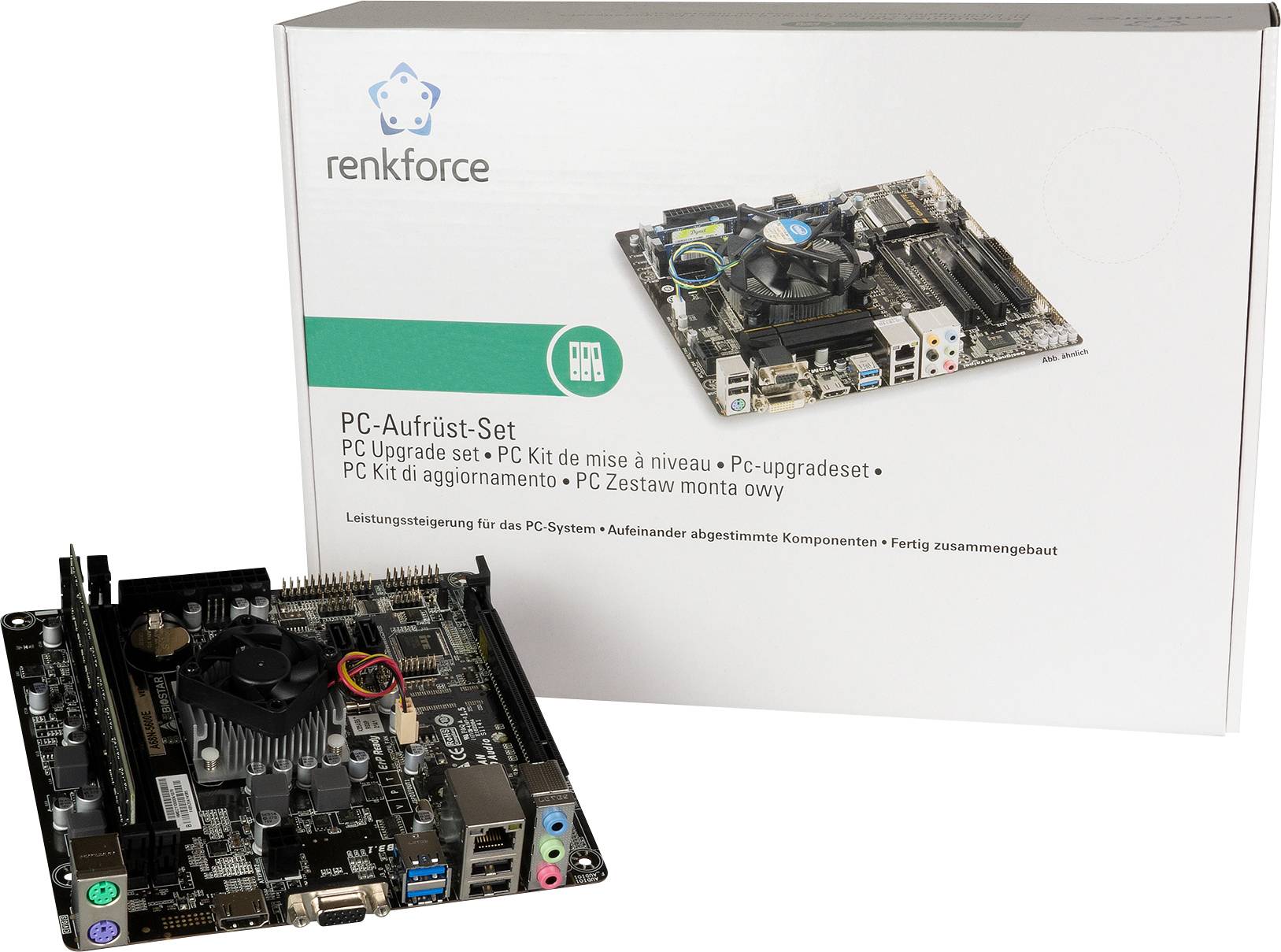 Renkforce PC Tuning-Kit AMD A4 Pro A4-3350B 2.4GHz 8GB DDR3-RAM Mini ...