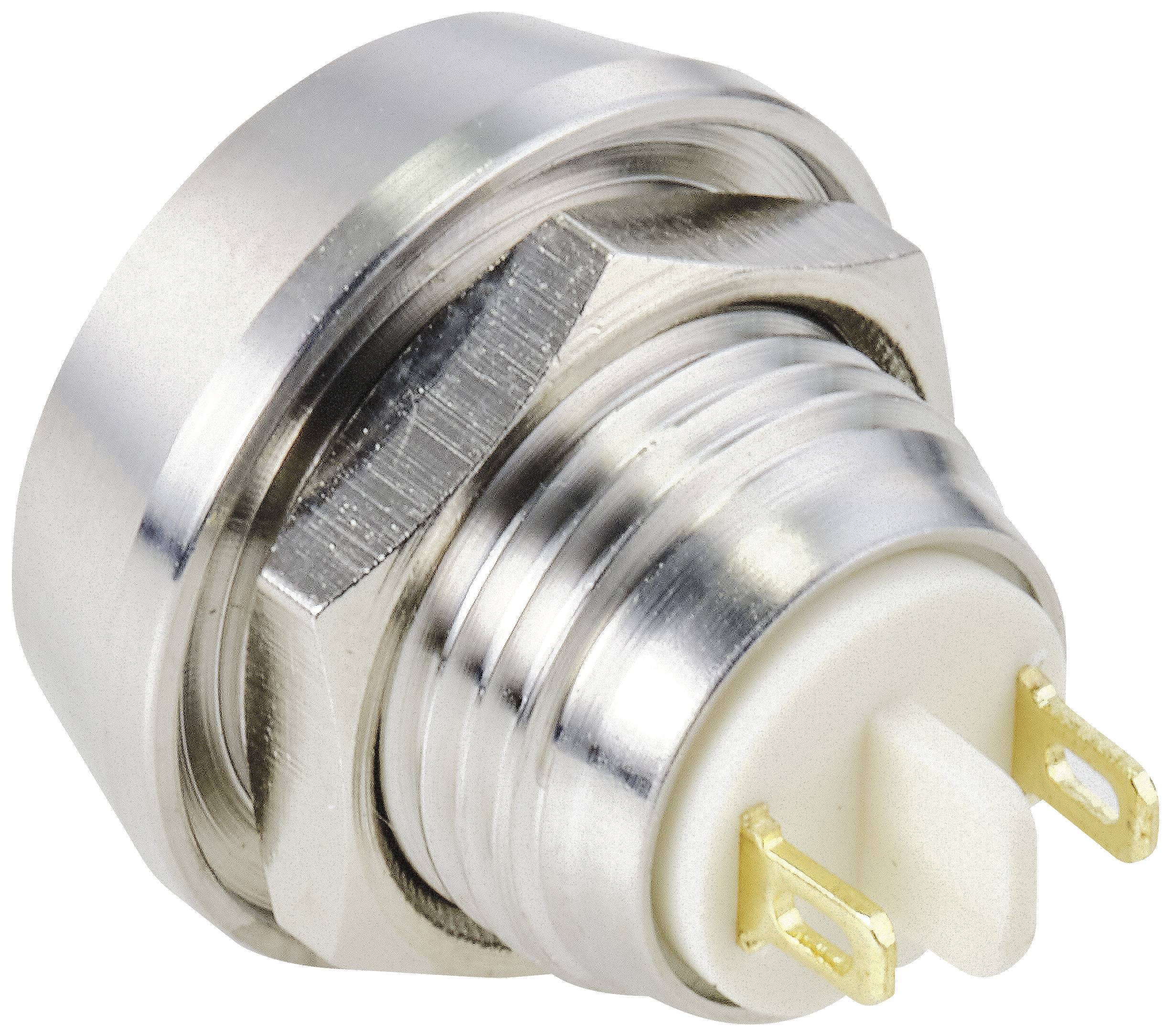 TRU COMPONENTS TC-10090996 GQ12B-10/J/S Drucktaster 48 V/DC 2A 1 x Aus ...