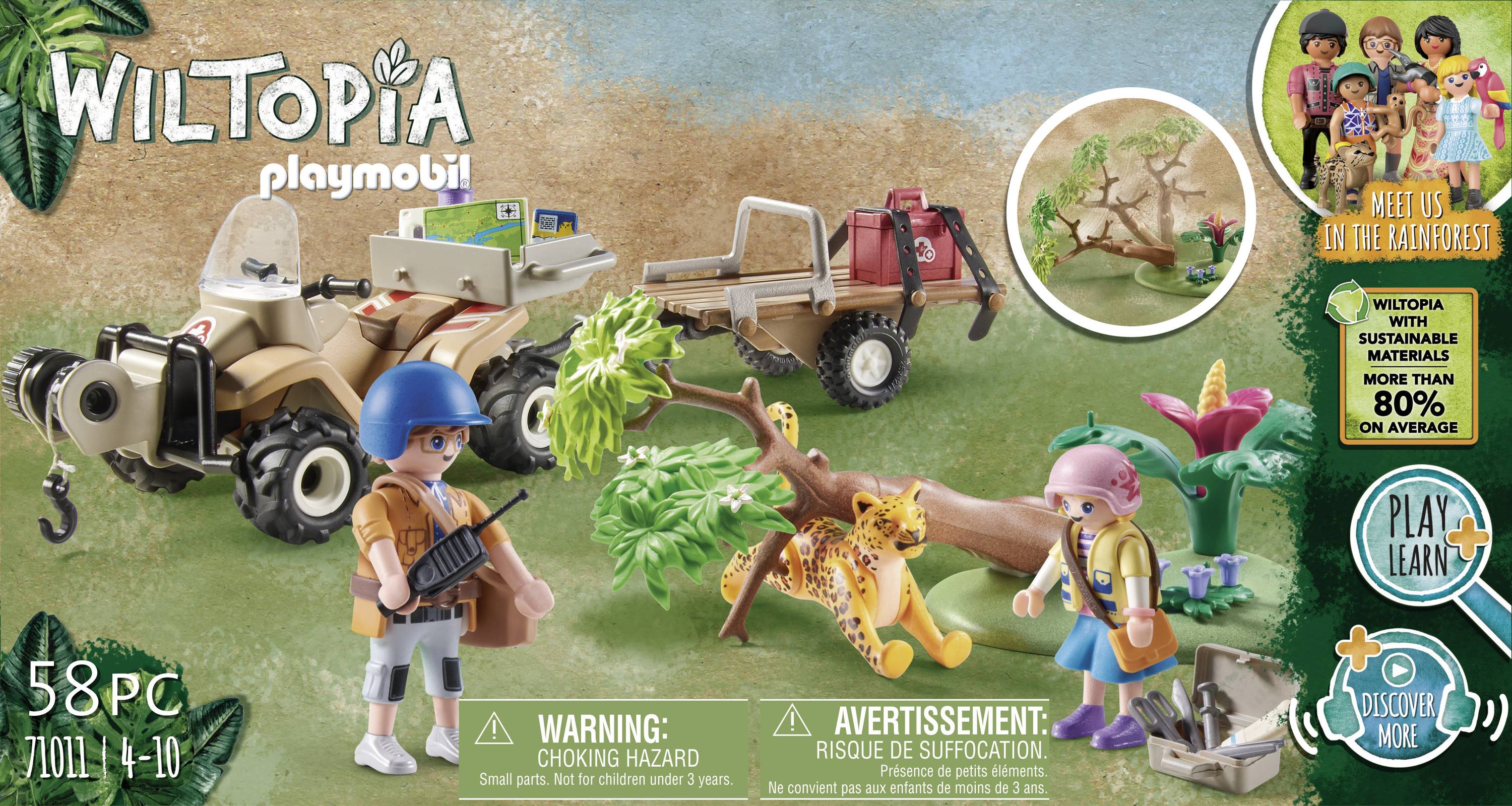 Playmobil® Wiltopia Tierrettungs-Quad 71011 | SMDV