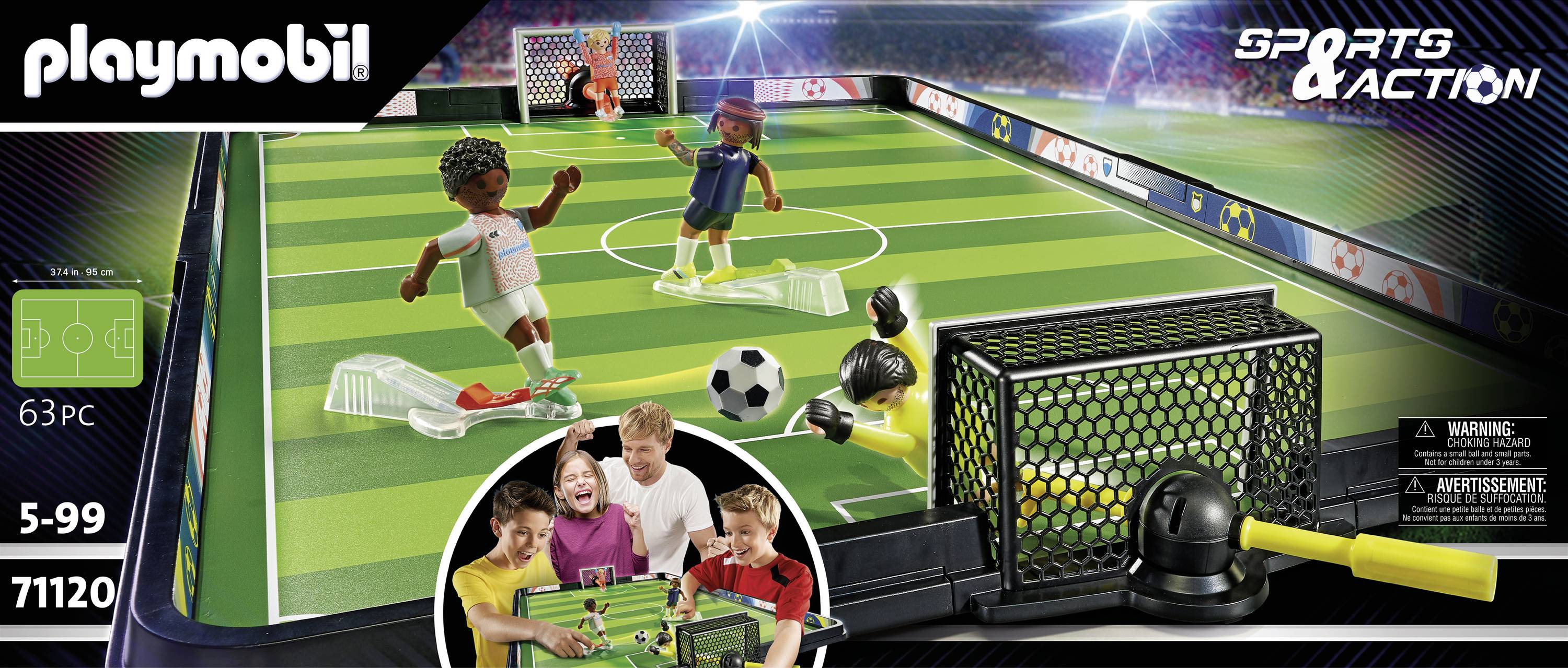 Playmobil® Sports & Action Fußball-Arena 71120 | voelkner