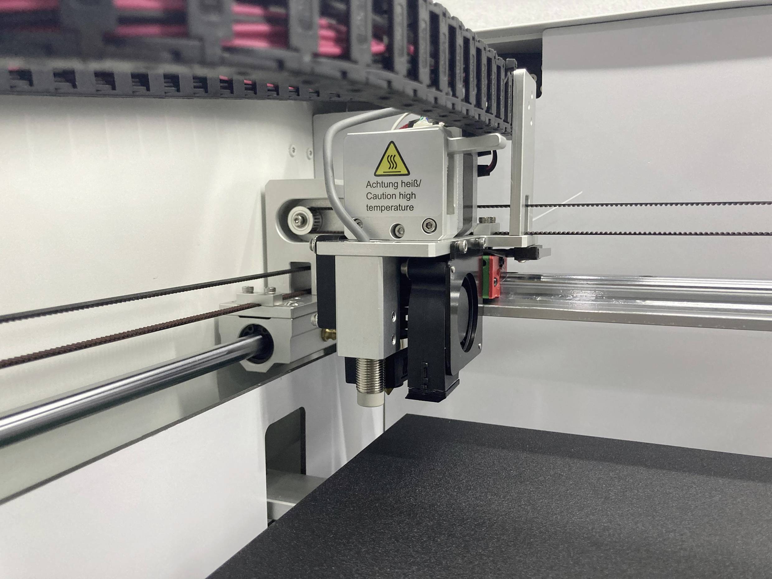 Renkforce Pro 6+ 3D Drucker beheizbares Druckbett, Dual-Düsen-System (Single Extruder ...