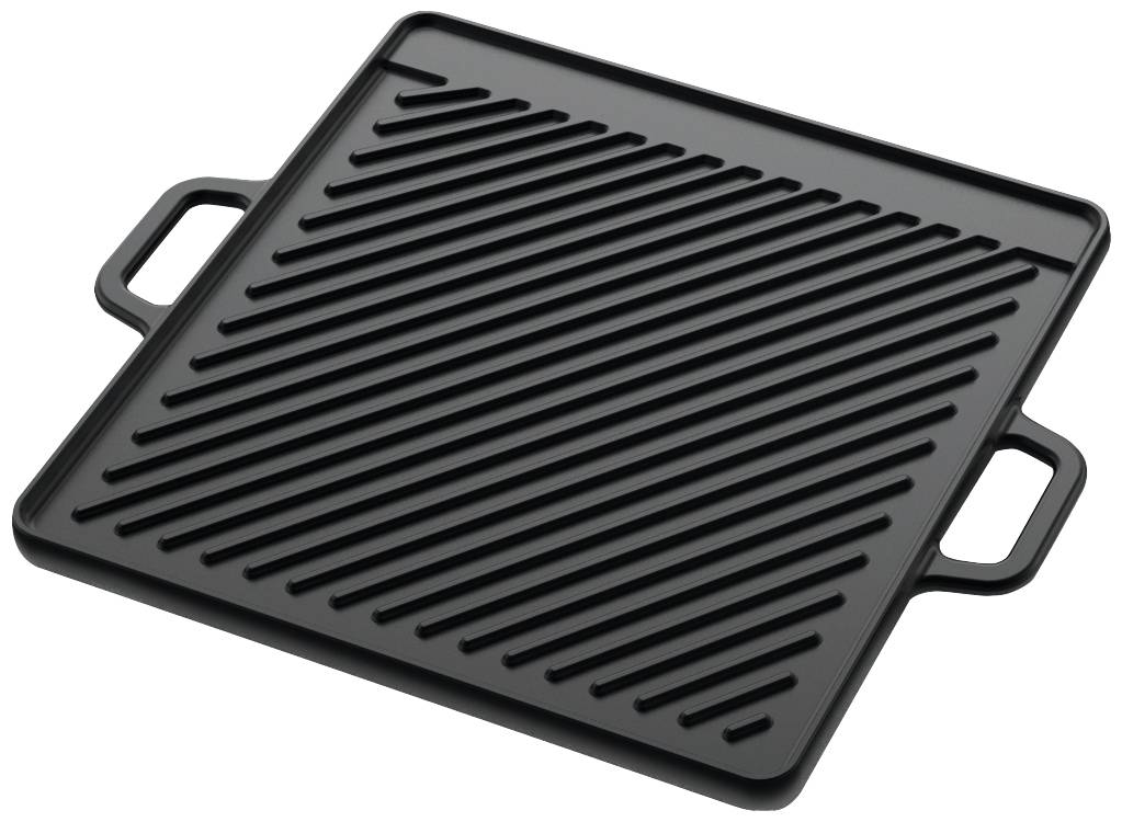 Tepro Garten Guss Grillplatte Schwarz | voelkner