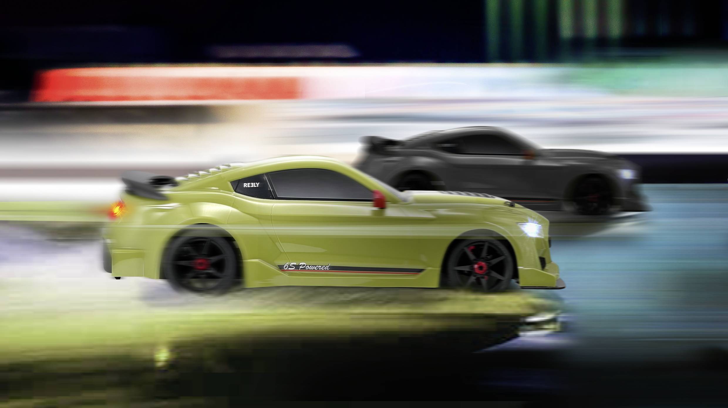 Reely Urban Green Brushless 1:7 RC Modellauto Elektro Straßenmodell ...