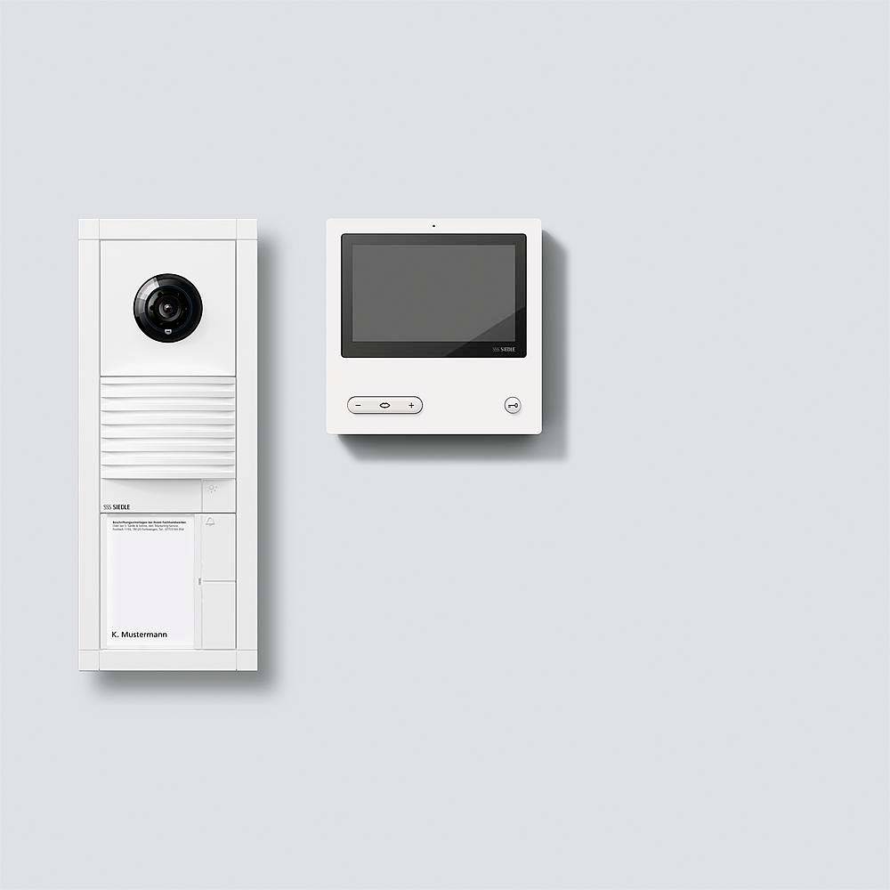 Siedle SET VVP 850-1-01W Türsprechanlage Weiß versandkostenfrei | voelkner