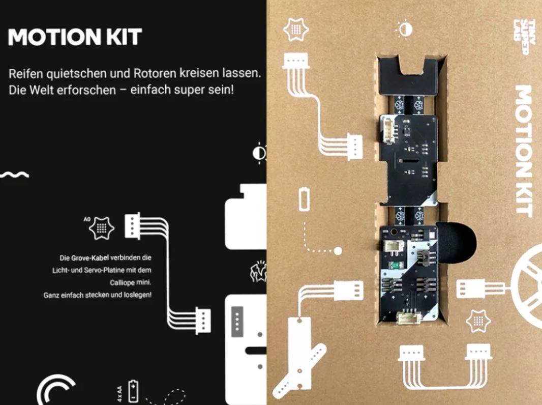 CALLIOPE Roboter Bausatz MotionKit inklusive mini 2.0 versandkostenfrei | digitalo
