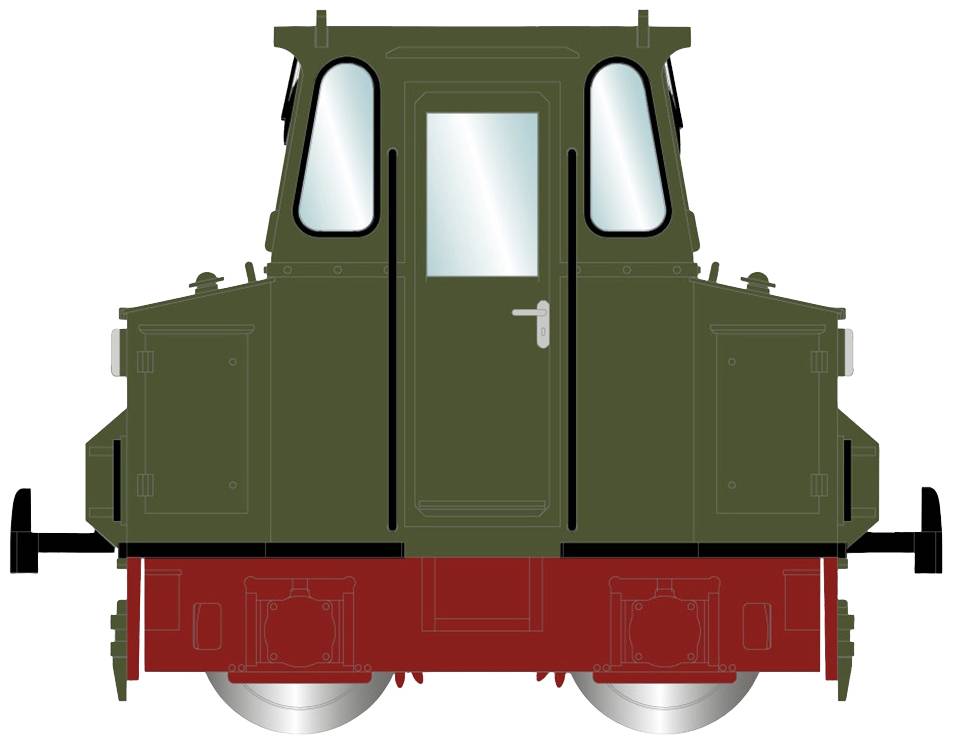 Rivarossi HR2866D H0 Akkuschleppfahrzeug ASF, Grau der RailAdventure | SMDV