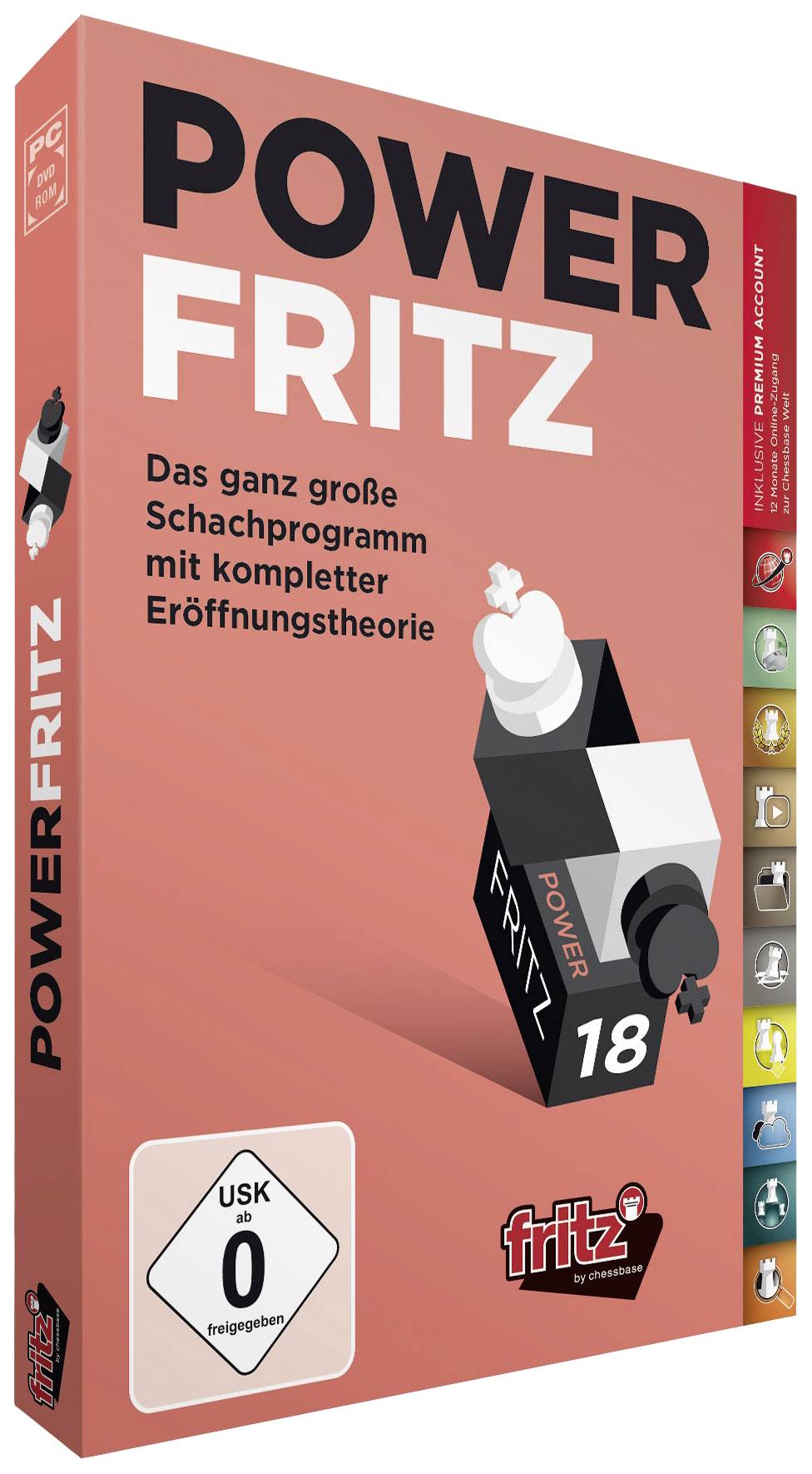 Power Fritz 18 - Das ganz große Schachprogramm mit kompl ...