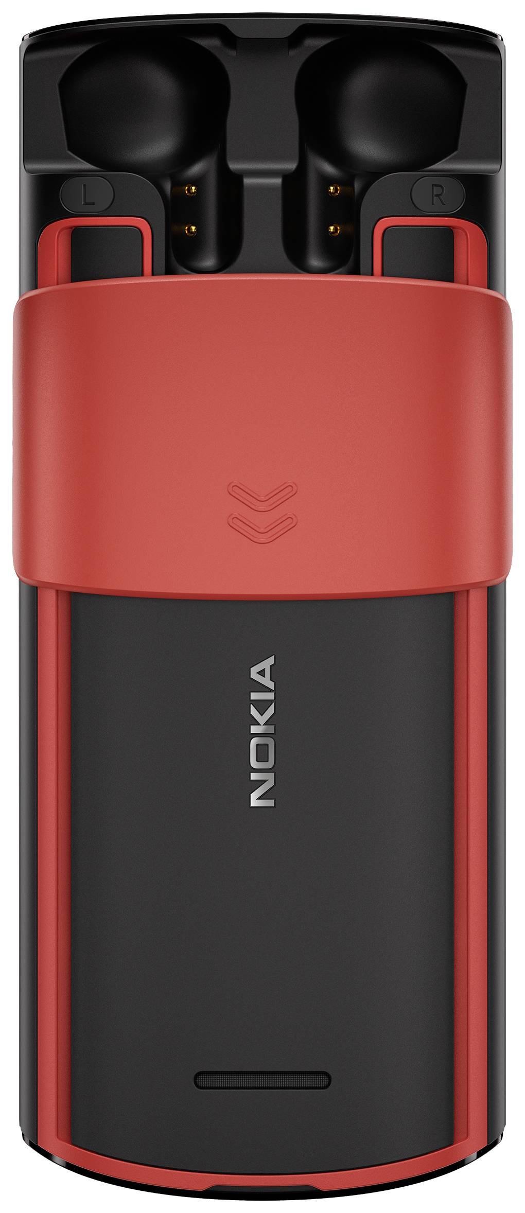 Nokia 5710 XA Handy Schwarz/Rot | voelkner