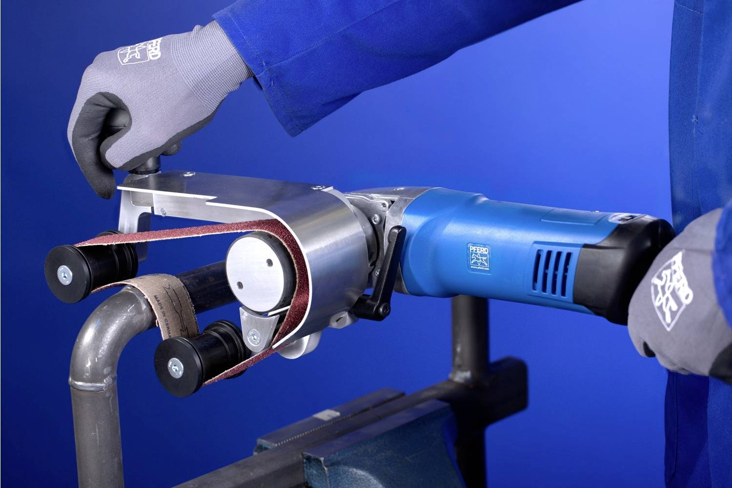 PFERD EBER 17/75 R 83200250 Bandschleifer 1700W Band-Breite 40mm Band-Länge 820mm ...