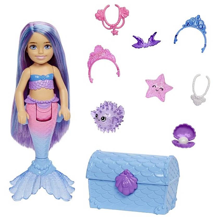 Mattel Barbie ''Mermaid Power'' - Chelsea Meerjungfrau HHG57 | SMDV