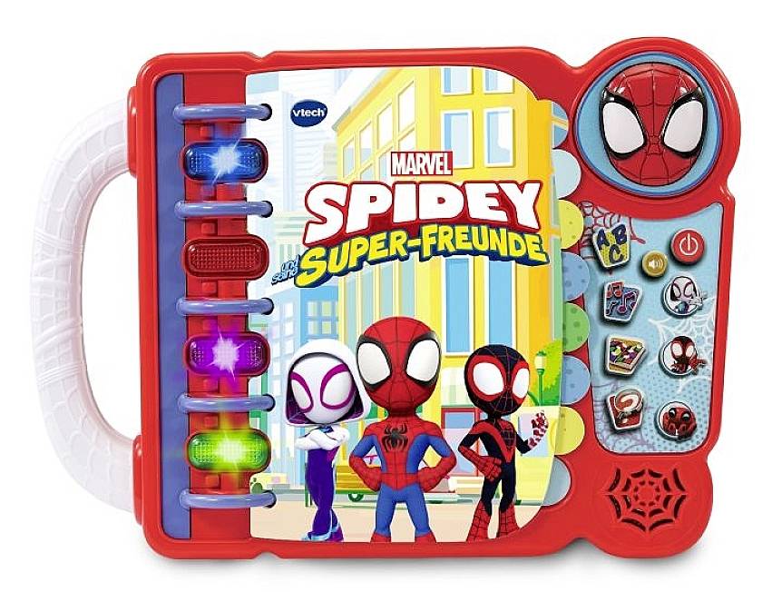 VTech Spidey und seine Super-Freunde - Abenteuerbuch 80-552304 | voelkner