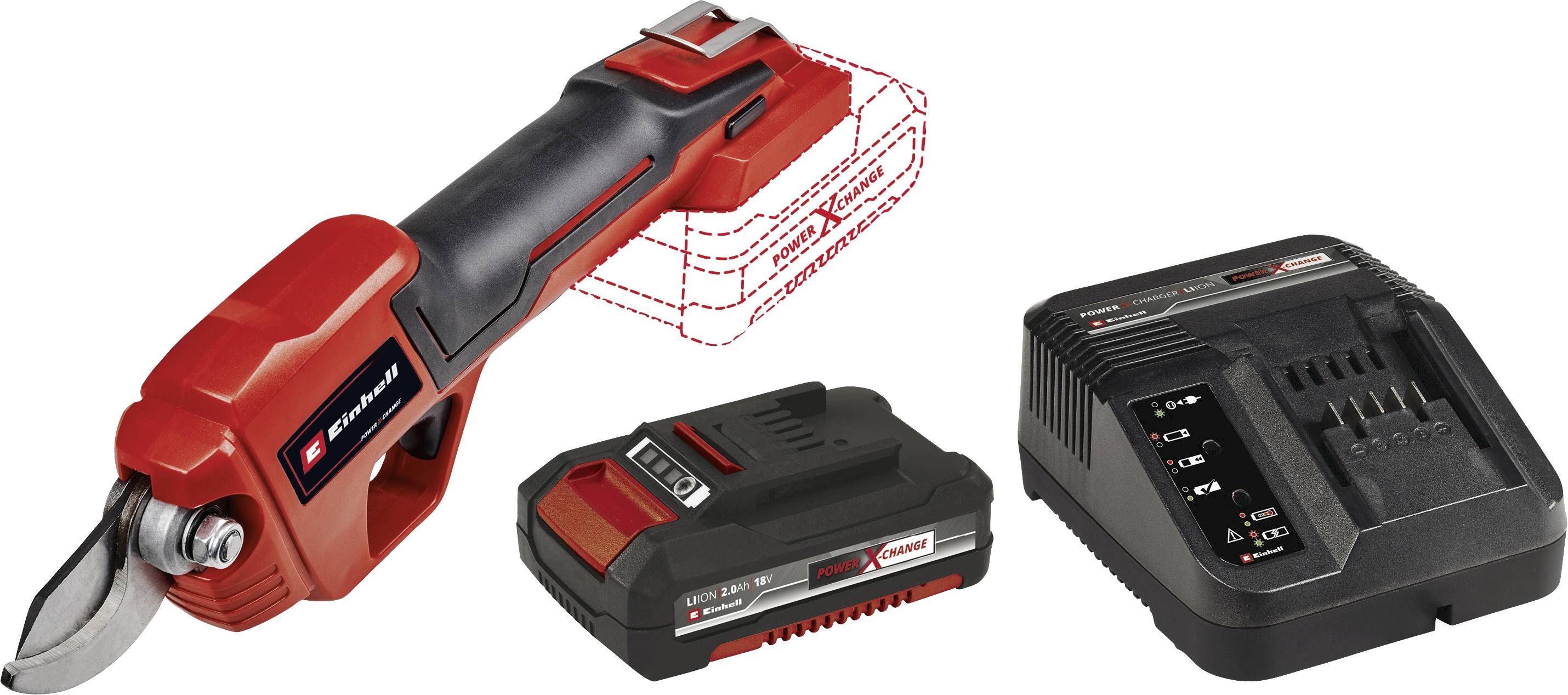 Einhell GE-LS 18 Li 3408300+4512040 Astschere Bypass | voelkner