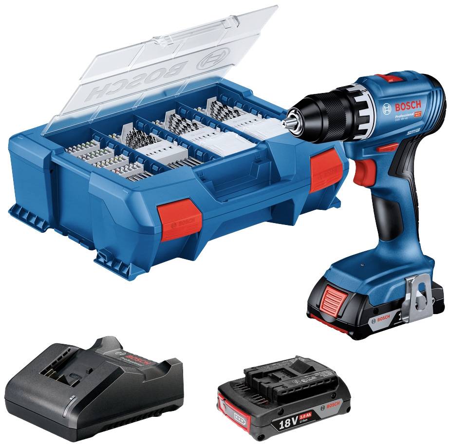 Bosch Professional GSR 18V-45 06019K3205 Akku-Schrauber, Akku ...