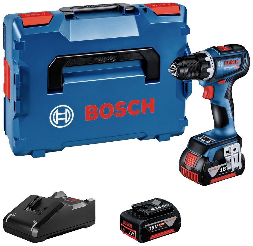 Bosch Professional GSR 18V-90 C 06019K6006 Akku-Schrauber, Akku ...
