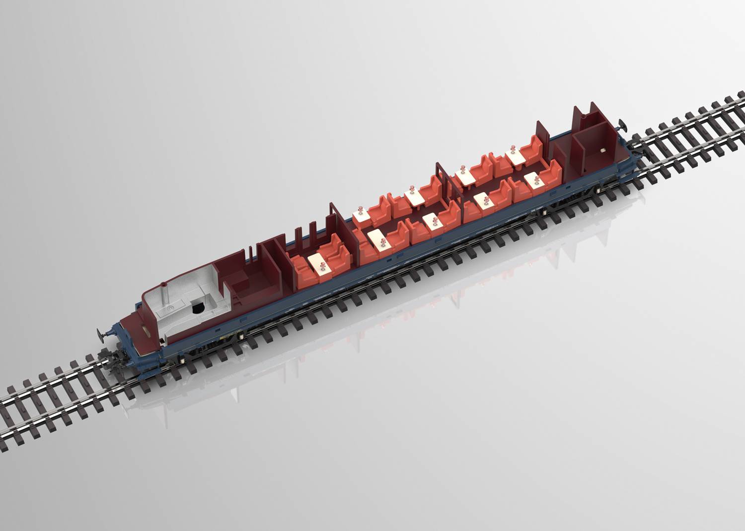 Märklin 42470 H0 Pullmanwagen-Set „Edelweiß“ der CIWL, MÄRKLIN ...