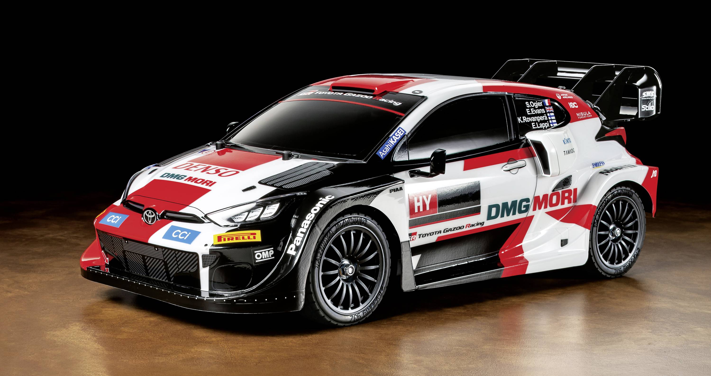 Tamiya TT-02 1:10 RC Toyota GAZOO Racing WRT/GR Yaris Brushed 1:10 RC ...