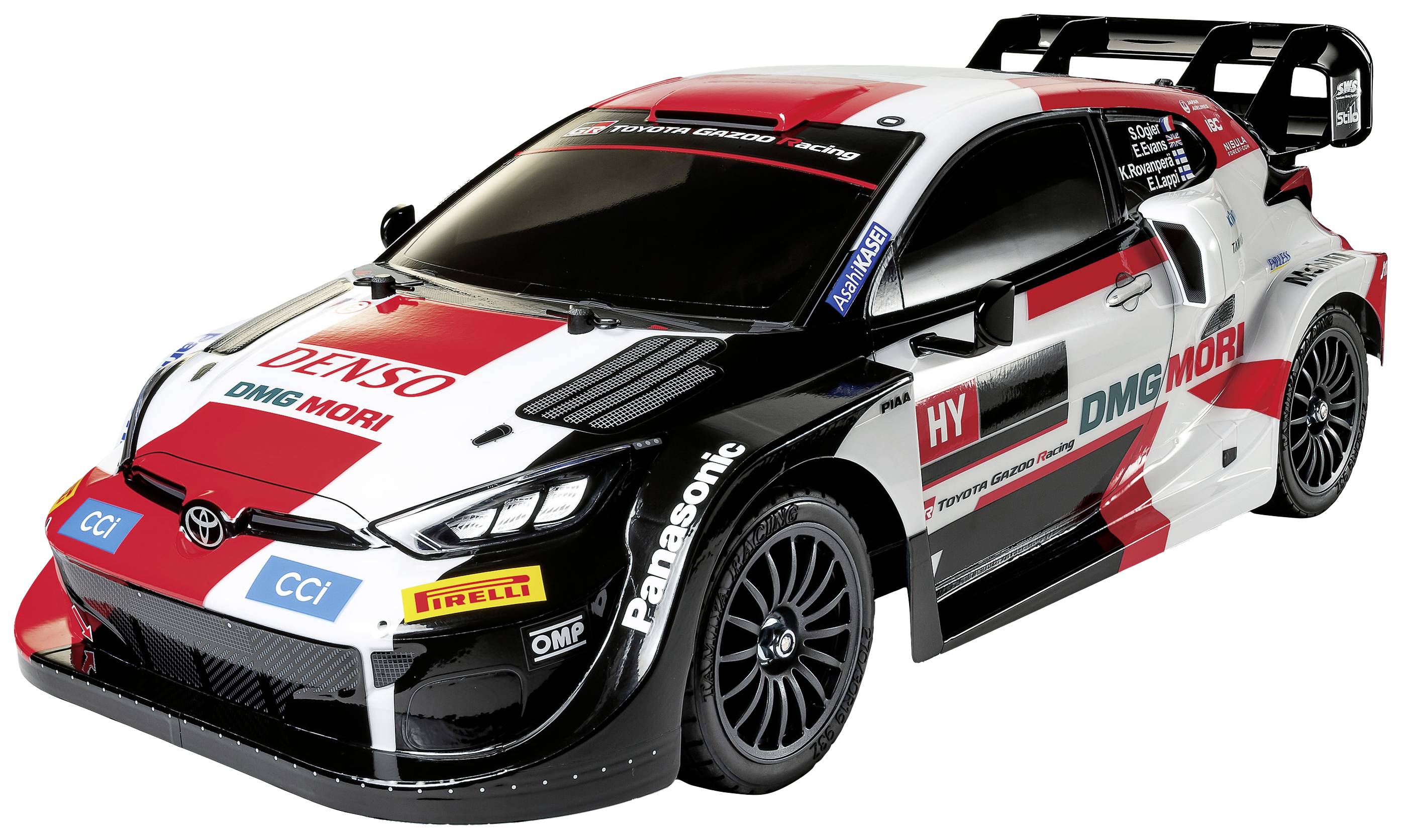 Tamiya TT-02 1:10 RC Toyota GAZOO Racing WRT/GR Yaris Brushed 1:10 RC ...